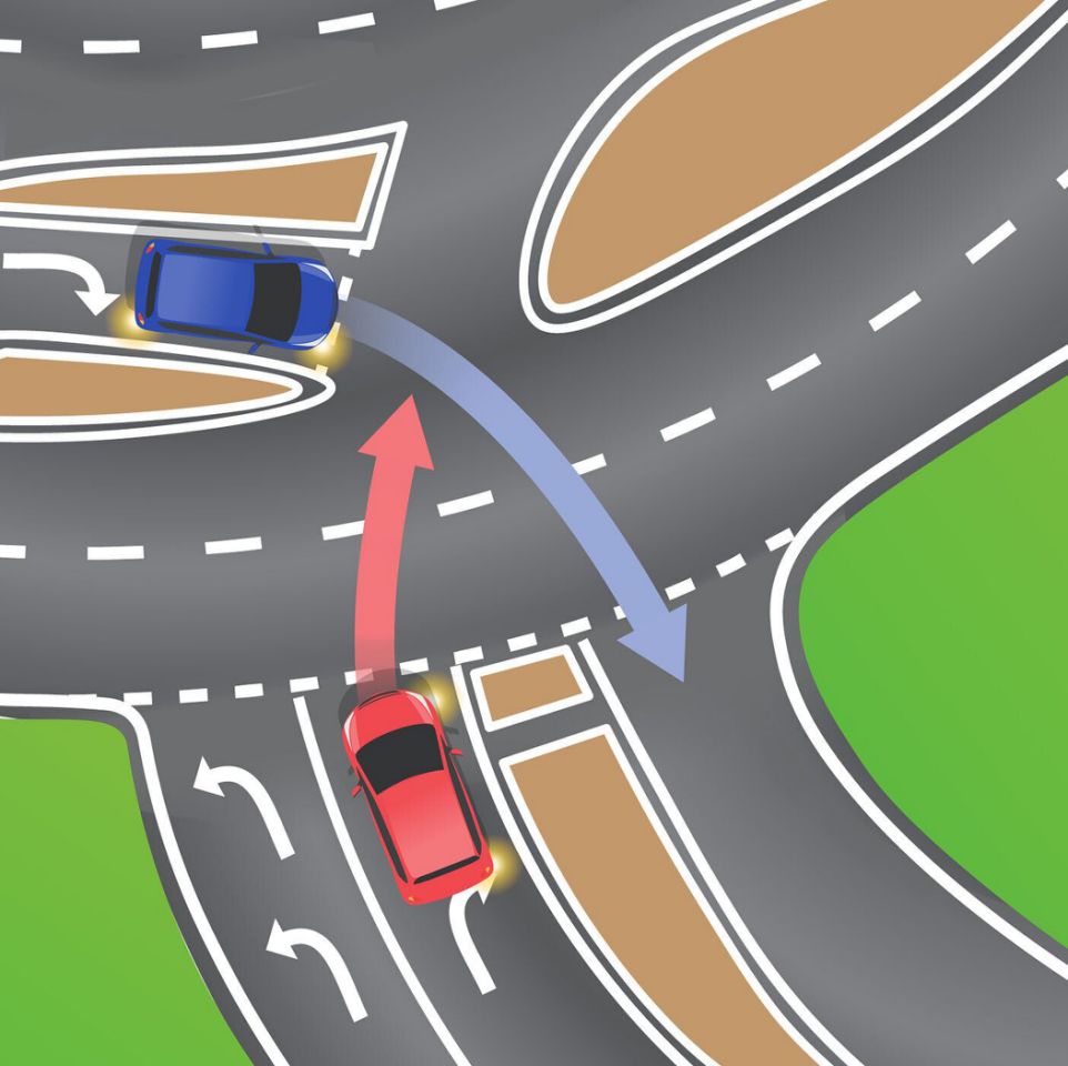 The Quiz That's Baffling Drivers: Just Who Has Right of Way? - Theory ...